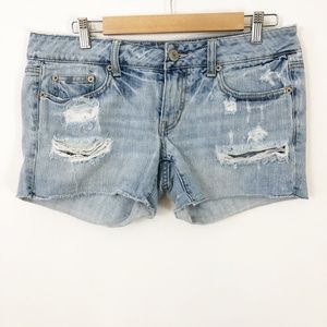 American Eagle Outfitters Shorts | American Eagle High Waisted Denim ...